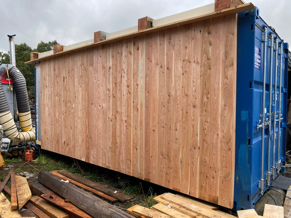 Container cladding – Logsnstuff